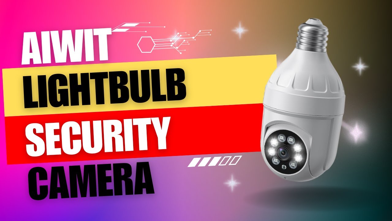 Aiwit Light bulb camera - YouTube