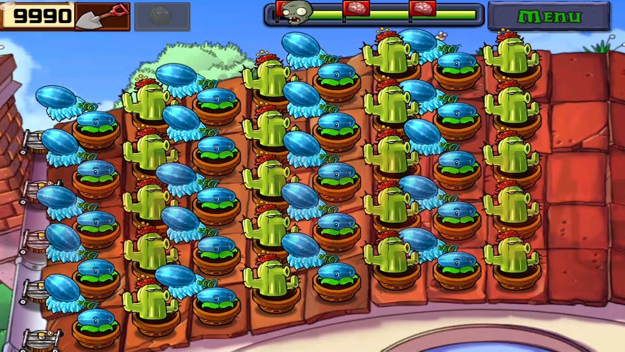 Plants vs Zombies | Adventure Roof [ Level 3 ] | Full Gameplay HD1080p ...