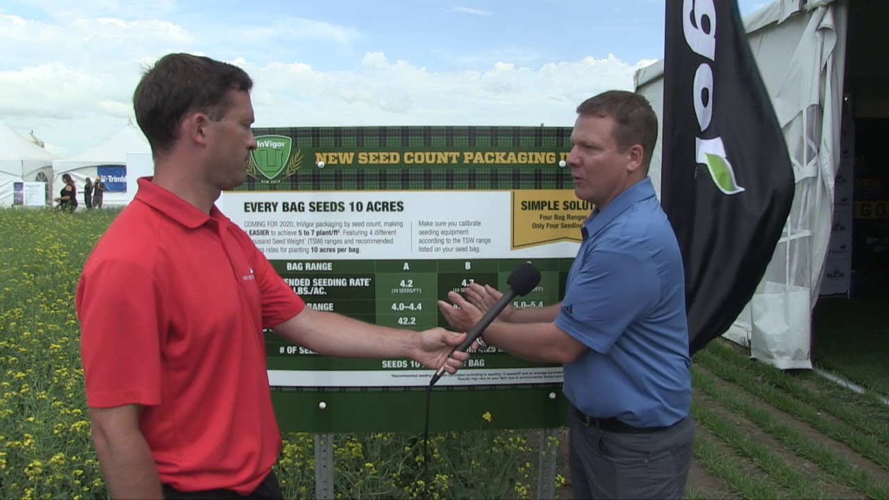 InVigor planning to roll out canola seed count packaging in 2020 - YouTube