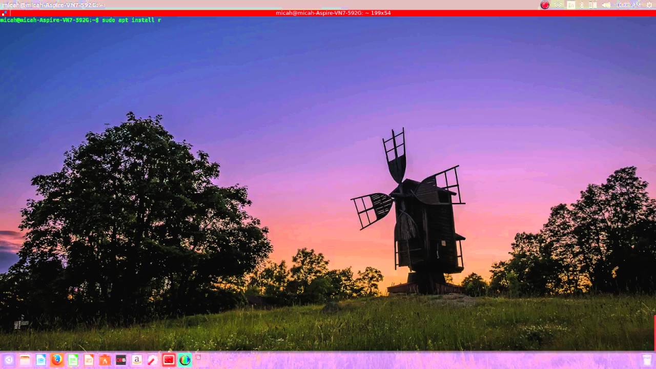 Installing R In Ubuntu 16 04 YouTube Installing R In Ubuntu 16 04 YouTube