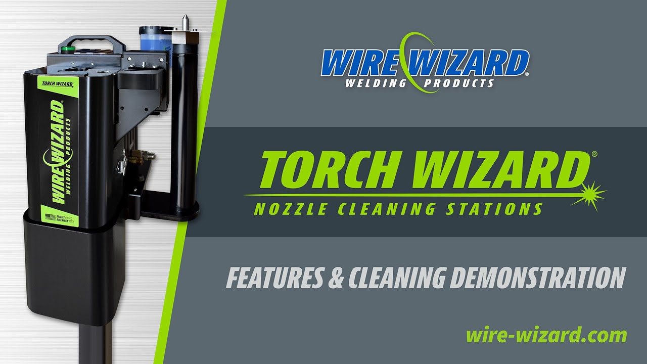 Torch Wizard Nozzle Cleaning Station Demonstration - YouTube