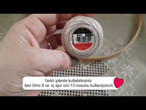 HARDANGER İŞİ NASIL YAPILIR             👉SIFIRDAN BAŞLIYORUZ DERS 1👈#selma_ile_hardanger_ogreniyoruz