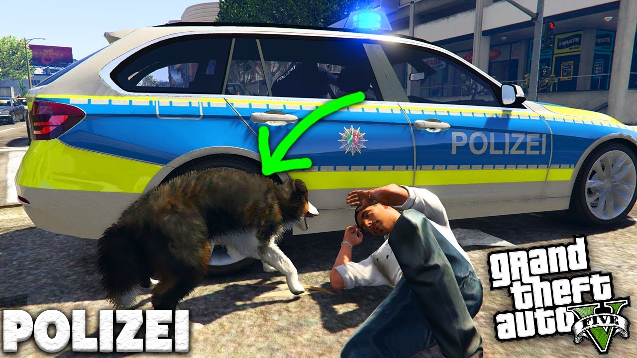 ACHTUNG HIER KOMMT DER POLIZEIHUND! - GTA 5 POLIZEI MOD - Deutsch ...