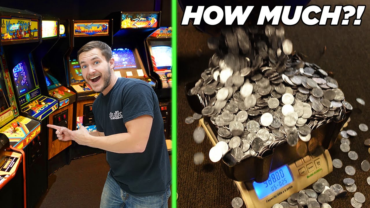 You Won't Believe How Much MONEY Our ARCADE Made! - YouTube