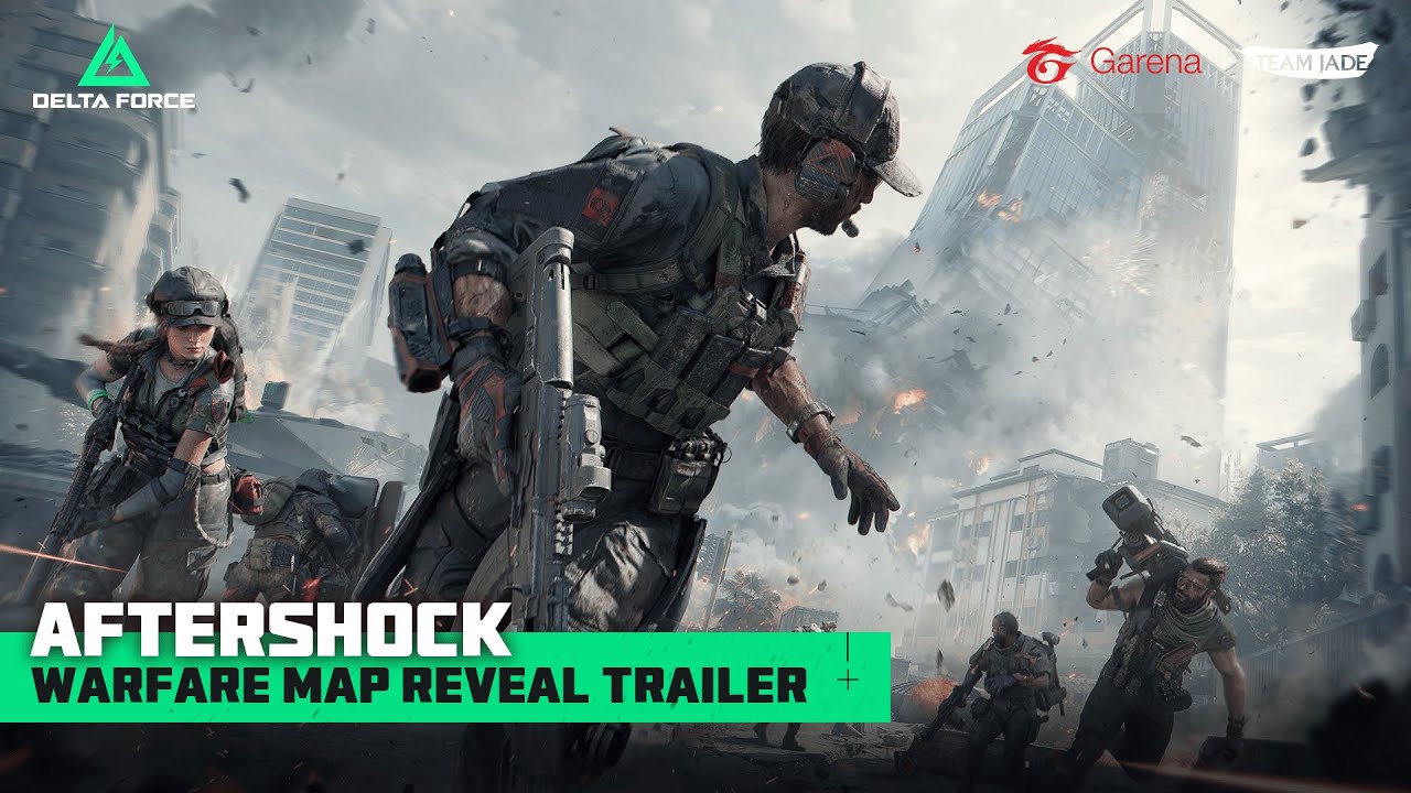 Garena® Delta Force | Warfare Map Reveal Trailer - "Aftershock" - YouTube