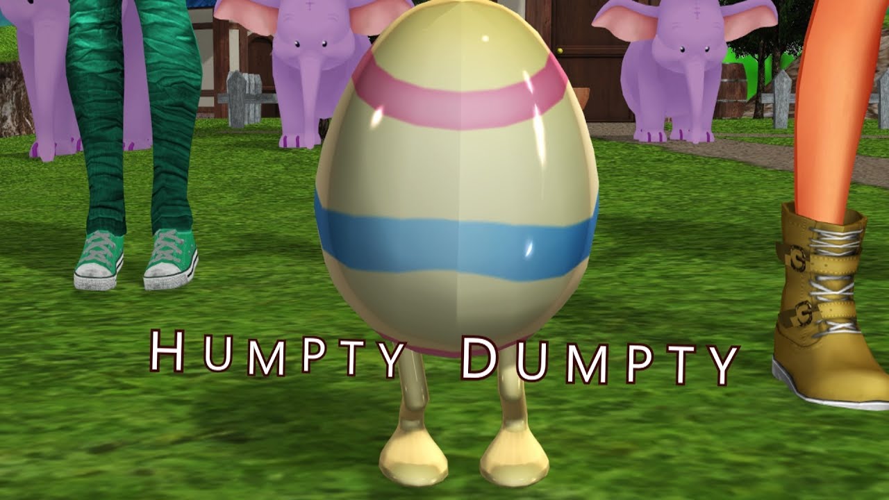 Humpty Dumpty sat on a Wall Song | Kids Songs | Frozen Songs | Car ...