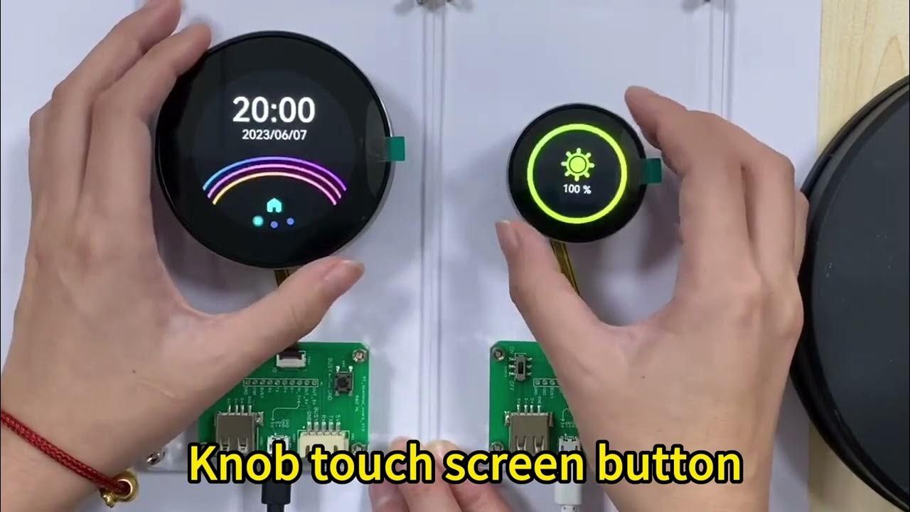Smartknob，Knob HMI，household appliances，Knob On Display，LCD Touch Screen，OLED Knob，Knob On ...