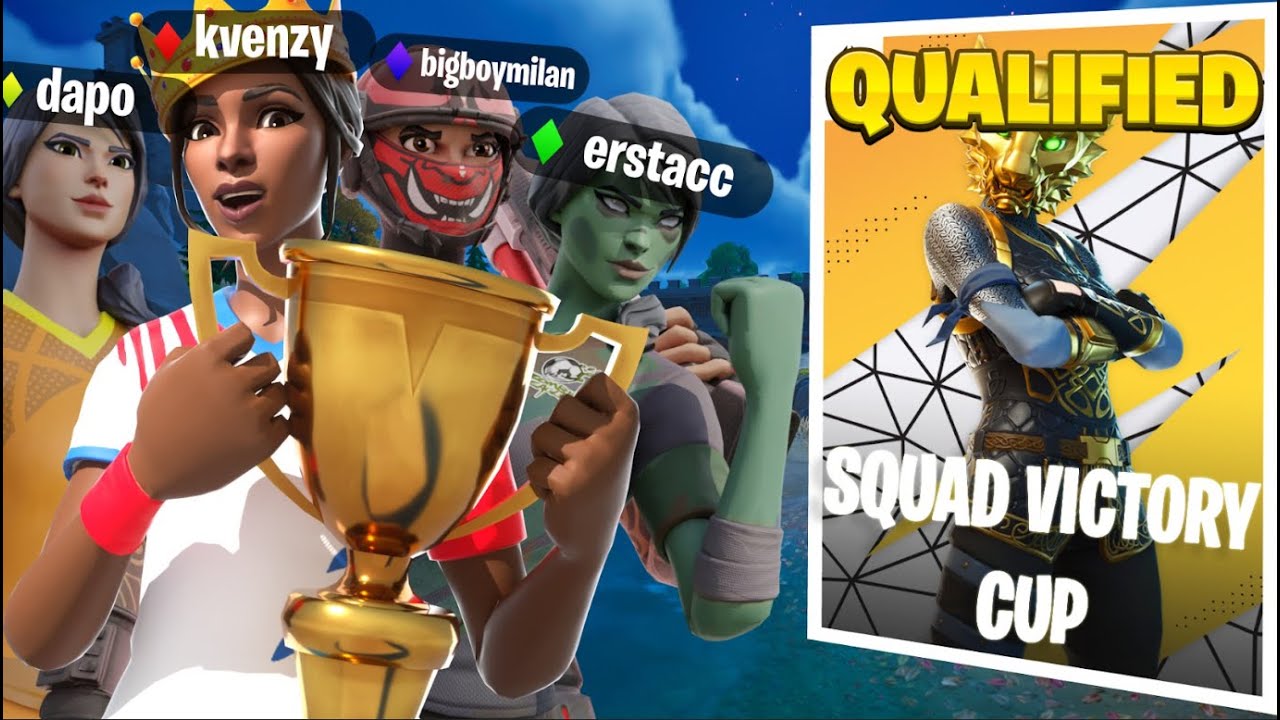 HOW WE QUALIFIED FOR SQUAD VICTORY CUP FINALS - YouTube