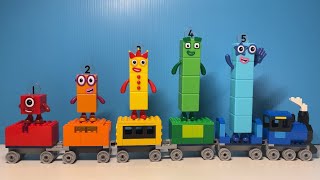 numberblocks express with lego making Numberblocks train numberblocks ...