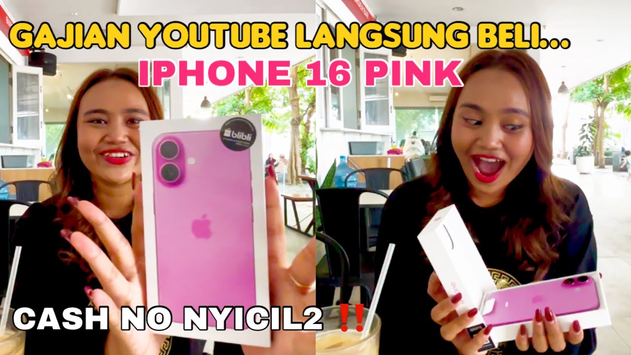 UNBOXING & REVIEW IPHONE 16 PINK LIMITED EDITION‼️ - YouTube