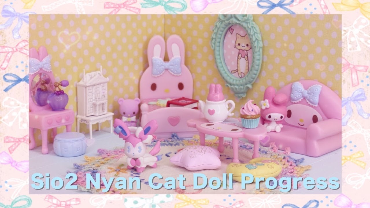 Sio2 Nyan Cat Doll Progress - YouTube