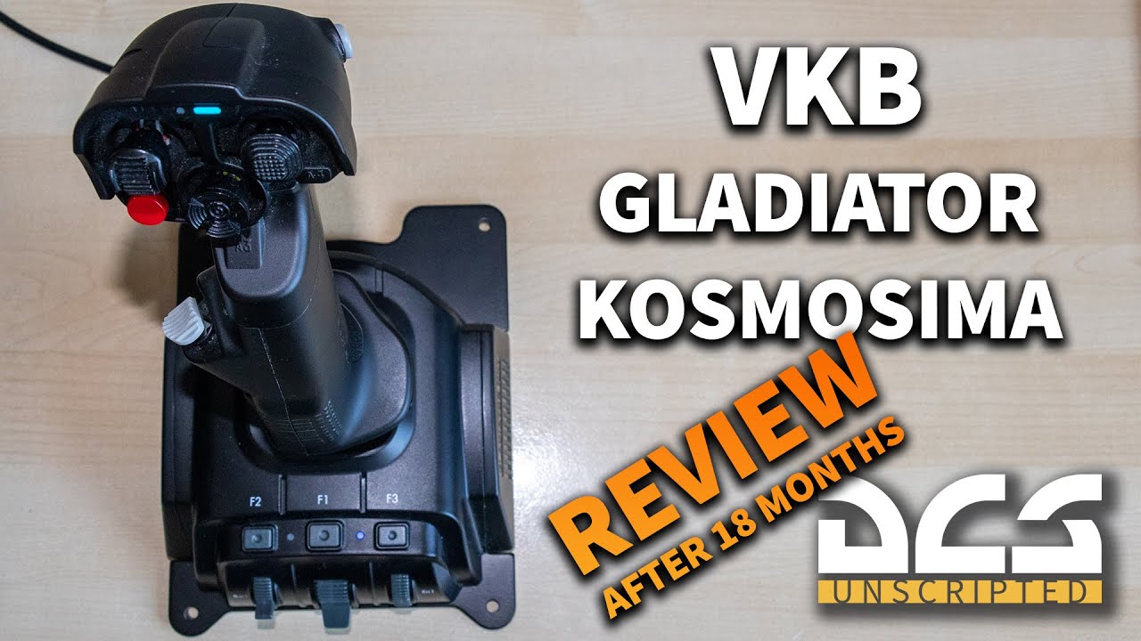 VKB Gladiator EVO NXT Kosmosima review - YouTube