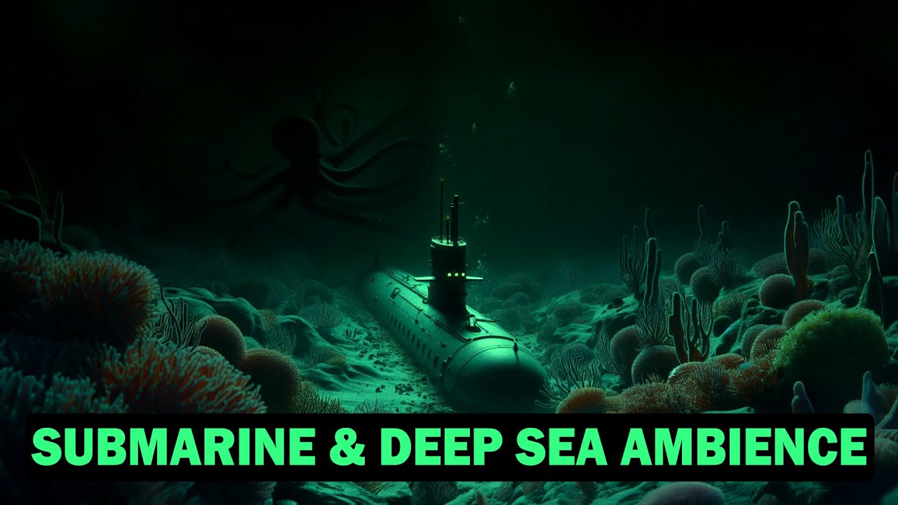 Submarine & Deep Sea Ambience - 1 Hour - YouTube