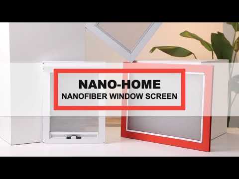 나노홈(창문형방진필터)_NANO-HOME(Nanofiber window screen) - YouTube