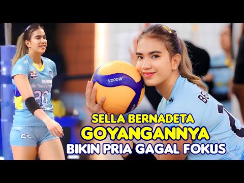 Shella Bernadetha, Si Ratu Tiktok yang Berlaga di Proliga 2023 Goyangannya bikin pria gagal Fokus