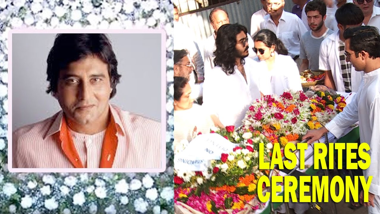 Vinod Khanna's Last Rights Ceremony | Full Video - YouTube