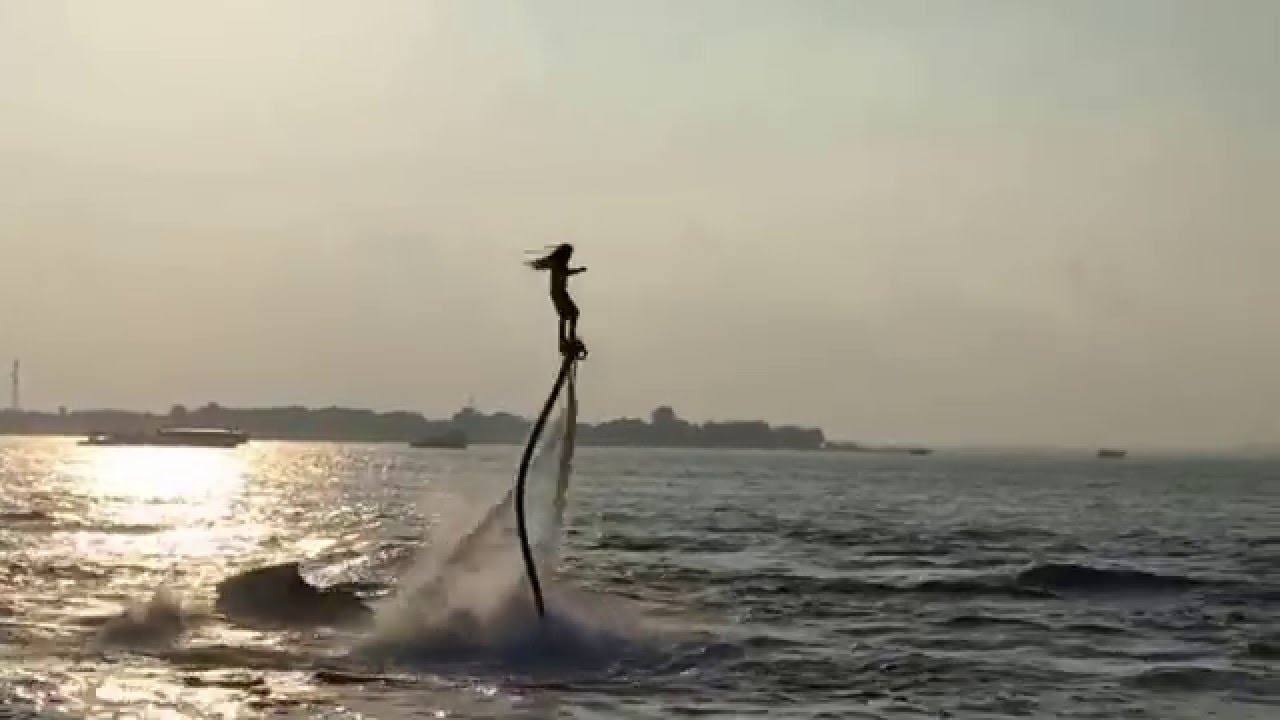 Water Jet Pack Show Maldives - YouTube