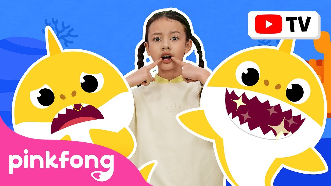 Dientes del Tiburón Bebé🦷 | Pinkfong Canta & Baila | Canciones ...
