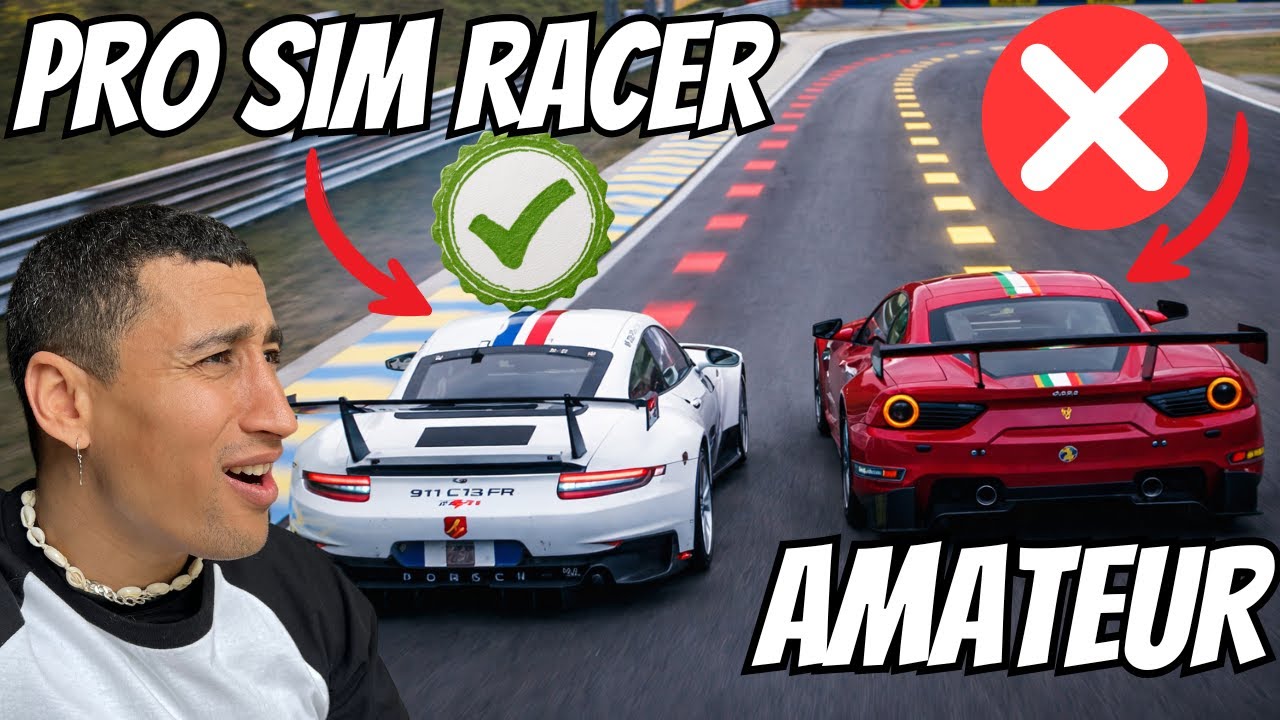 Tu veux DEVENIR un PRO SIM RACER ou rester un AMATEUR ? (Interactif ...