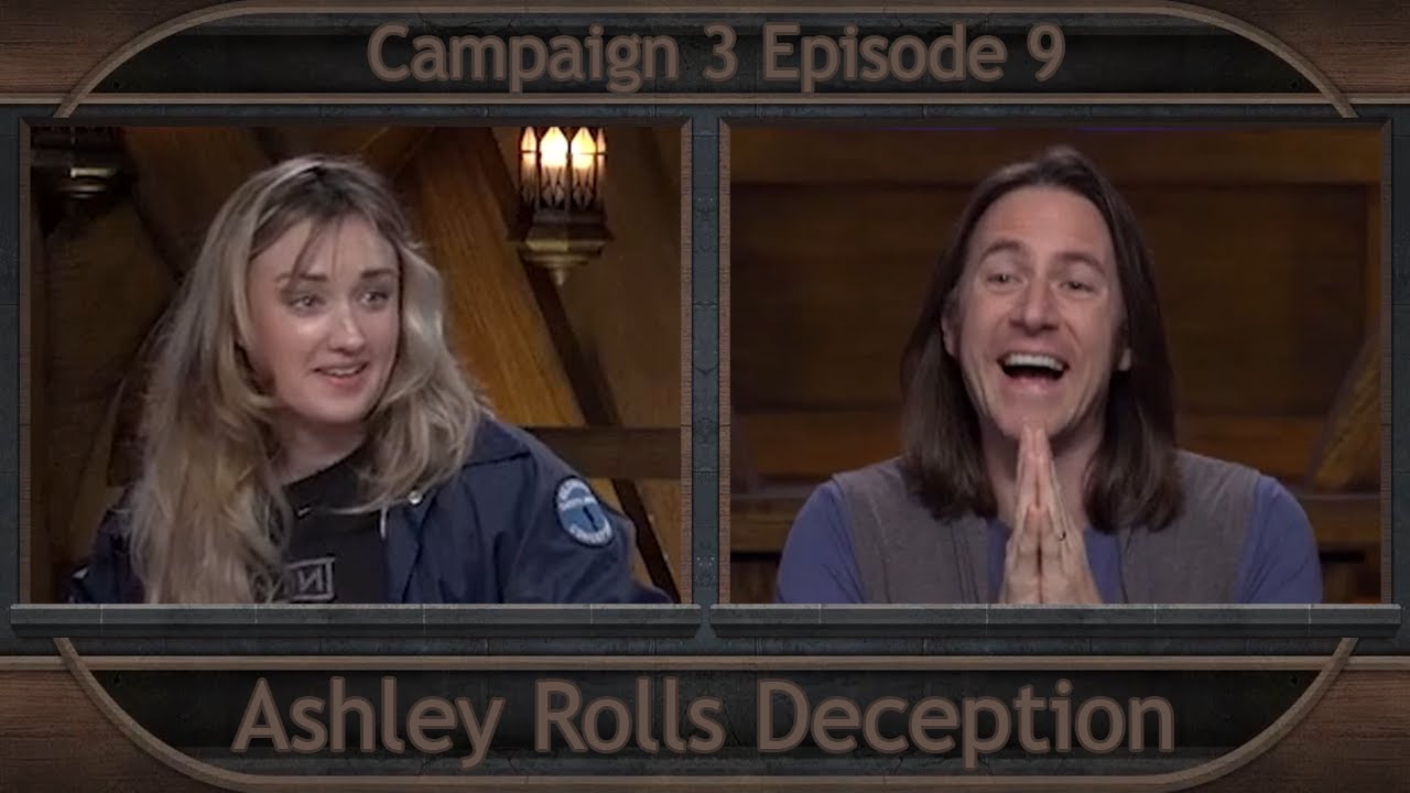 Critical Role Clip | Uh-oh, Ashley Rolls Deception | Campaign 3 Episode 9 - YouTube
