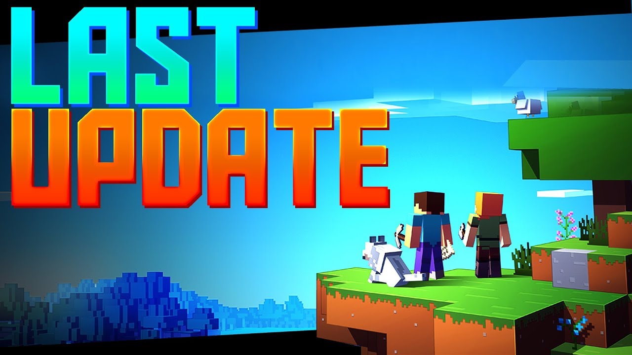 Minecraft's LAST UPDATE.. - YouTube