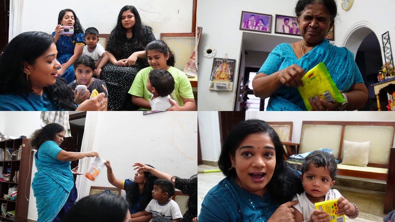 FUN TASTING AMERICAN SNACKS WITH FAMILY - Amma Reaction Hilarious - YouTube