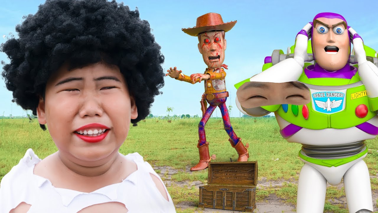 Game 5 Superhero Pro | Baby Miss T & Buzz Lightyear Vs Zombie Woody ...