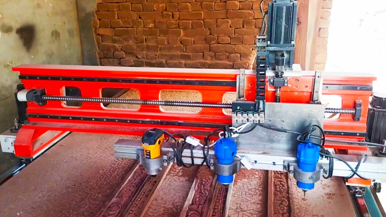 From N to how the machine works and how to design on wood. CNC machine kam kaise karti hai ...