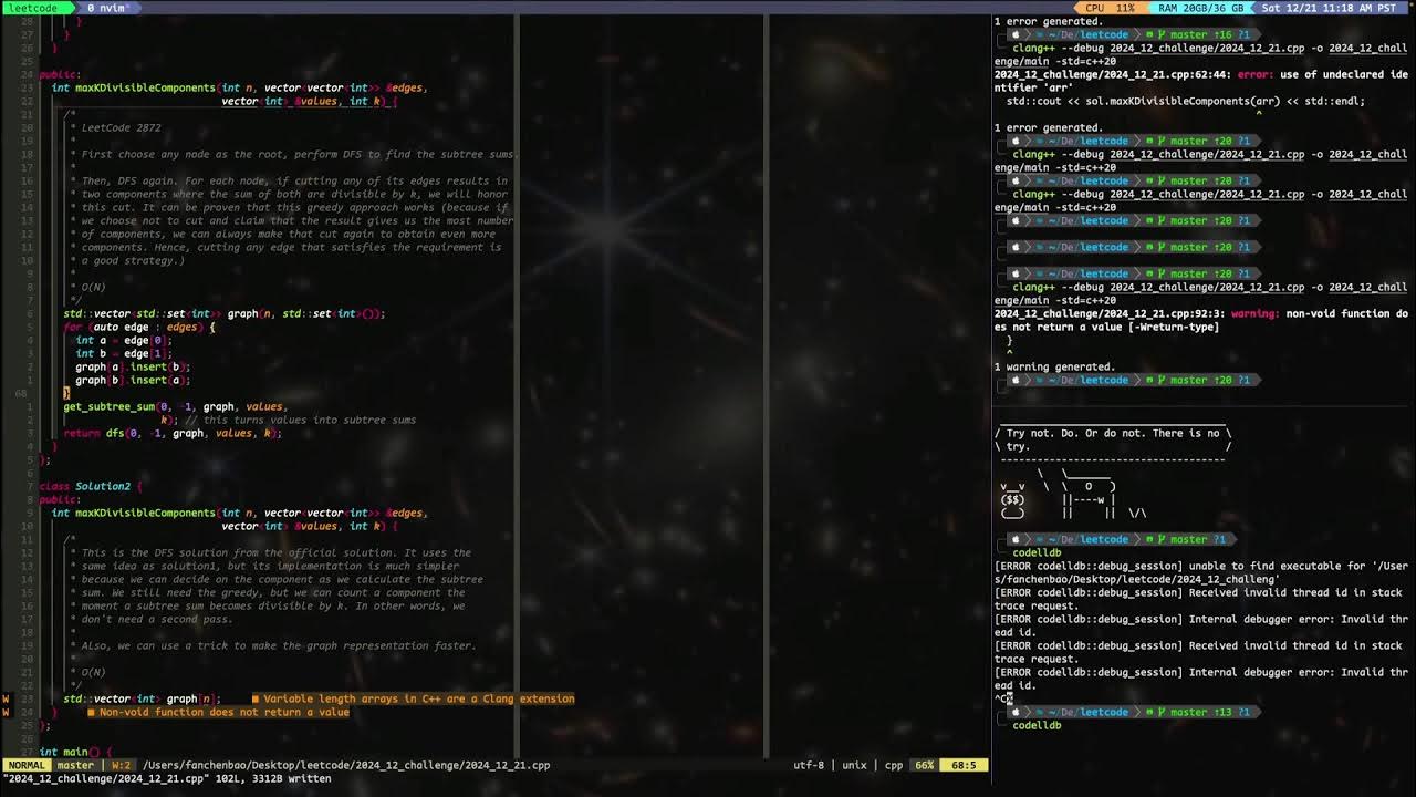 2024-12-21 LeetCode 2872 - YouTube