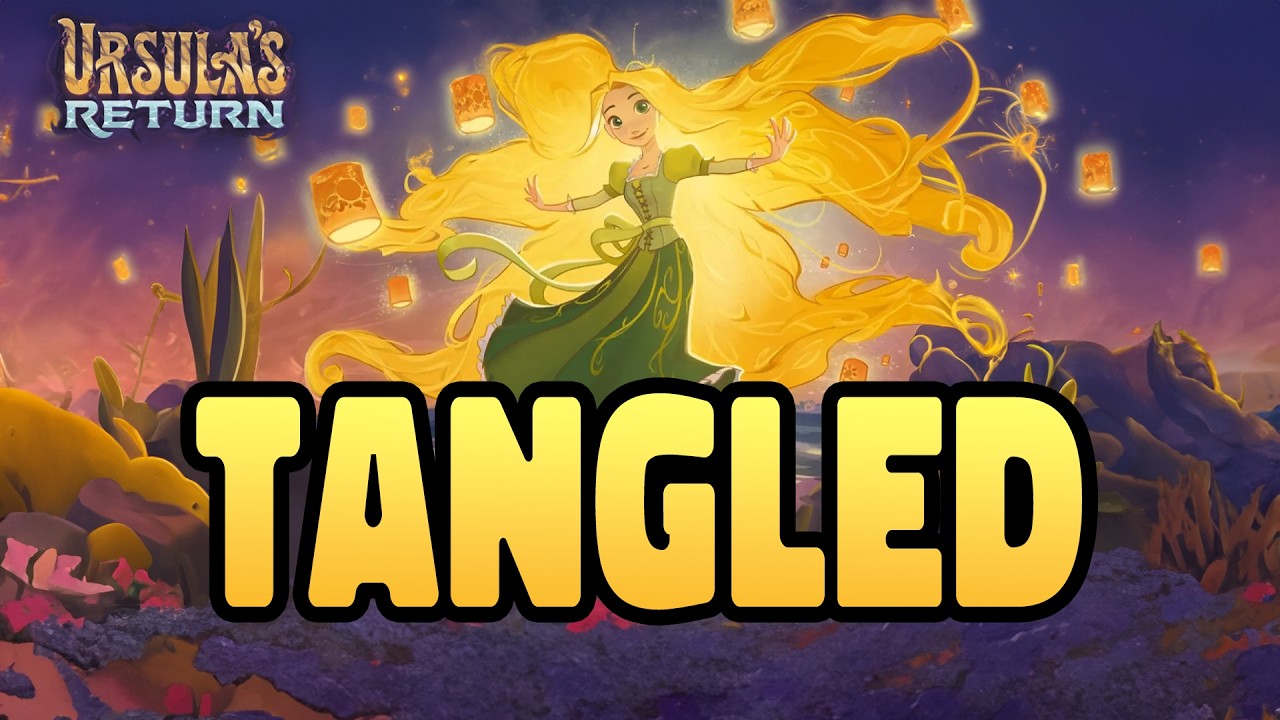RUBY RAPUNZEL 🟡🔴 Disney Locana Deck Gameplay - YouTube