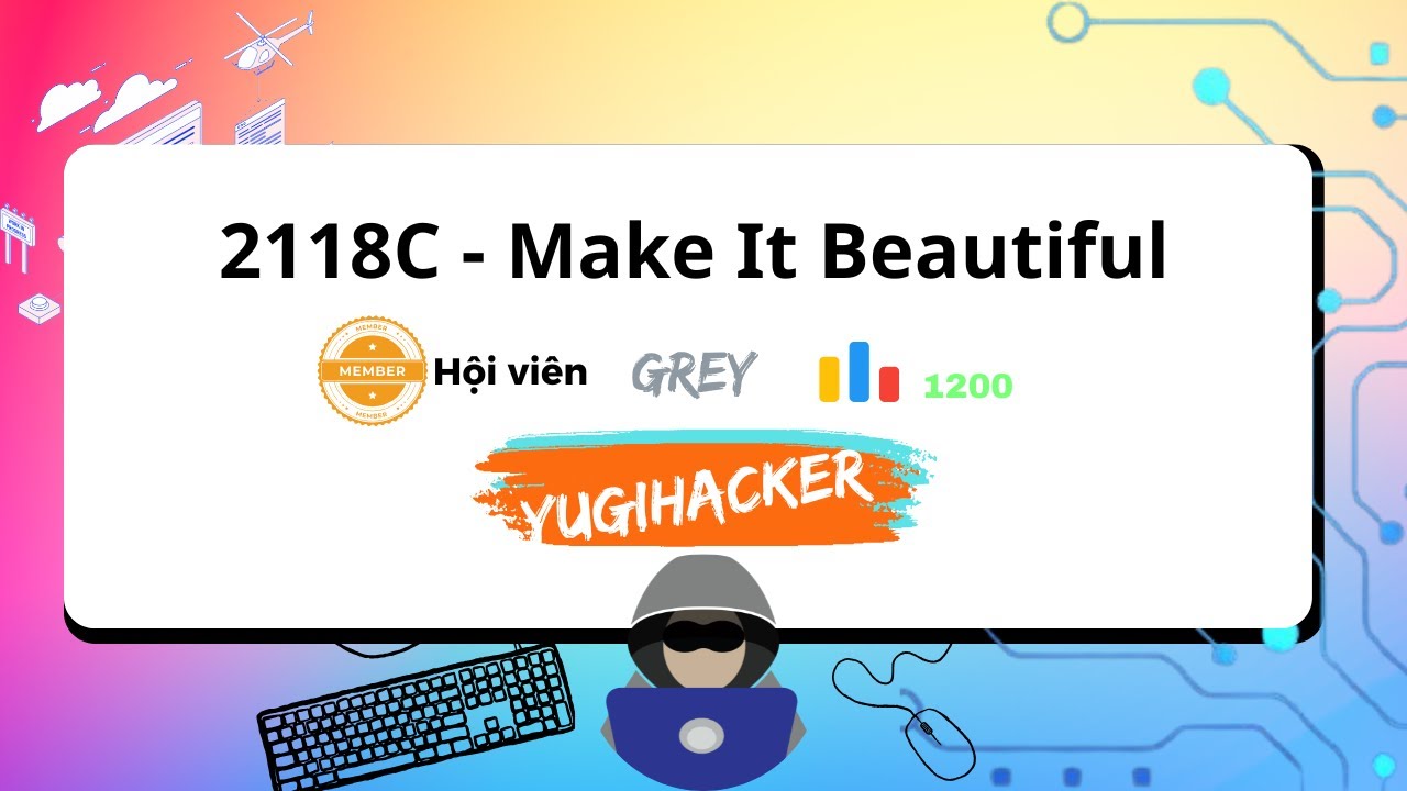 Codeforces | 2118C Make It Beautiful - YouTube