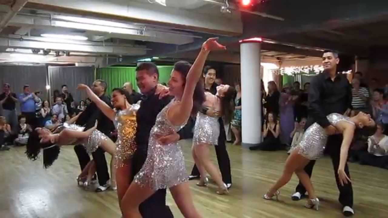 Dance Manhattan Salsa Performance Class - Apr 2013 - YouTube