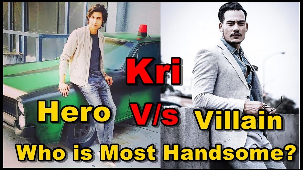Hero Vs Villain Who is Most Handsome? Anmol K C Vs Anoop Bikram Shahi ...