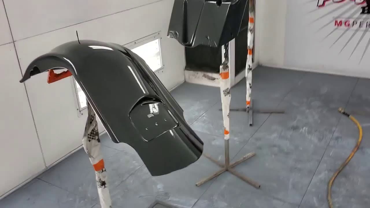 PIECES BAGGER, PEINTURE CUSTOM PAINT, MG PERFORMANCE BAGGERS - YouTube