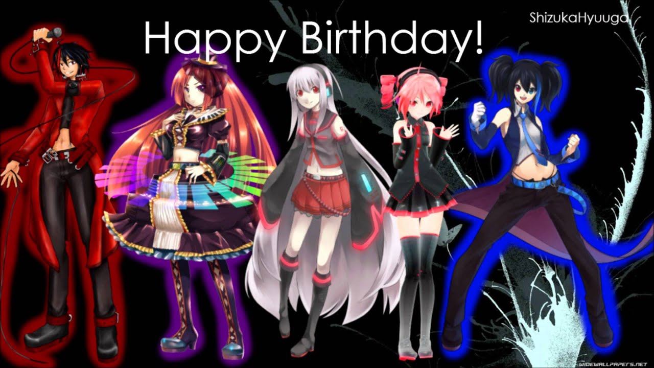 【Rook, Ritsu, Tei, Teto, and Ruko】Birthday Song for Freddie【UTAU】 - YouTube