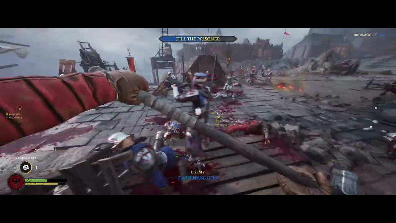 Just an engie, trying to hold the line with his best mate, a sledge ...