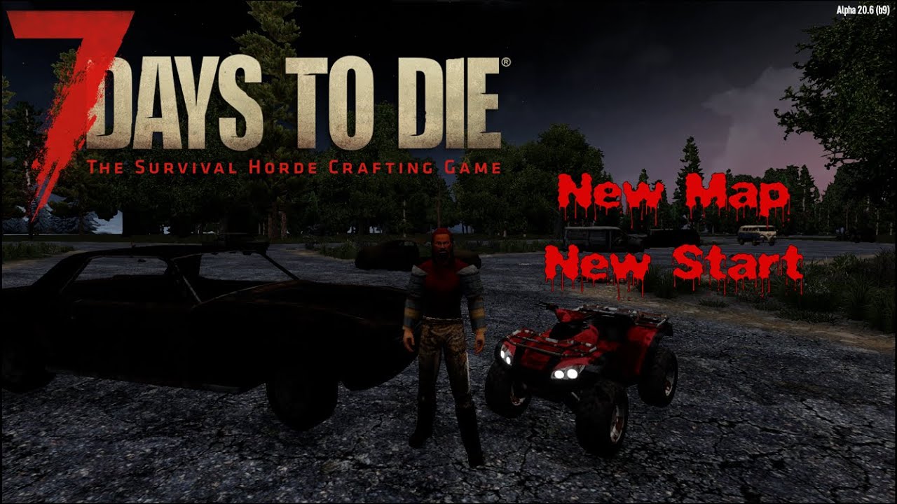 New Map New Start |7 Days to Die Sp Gameplay S5E1| - YouTube