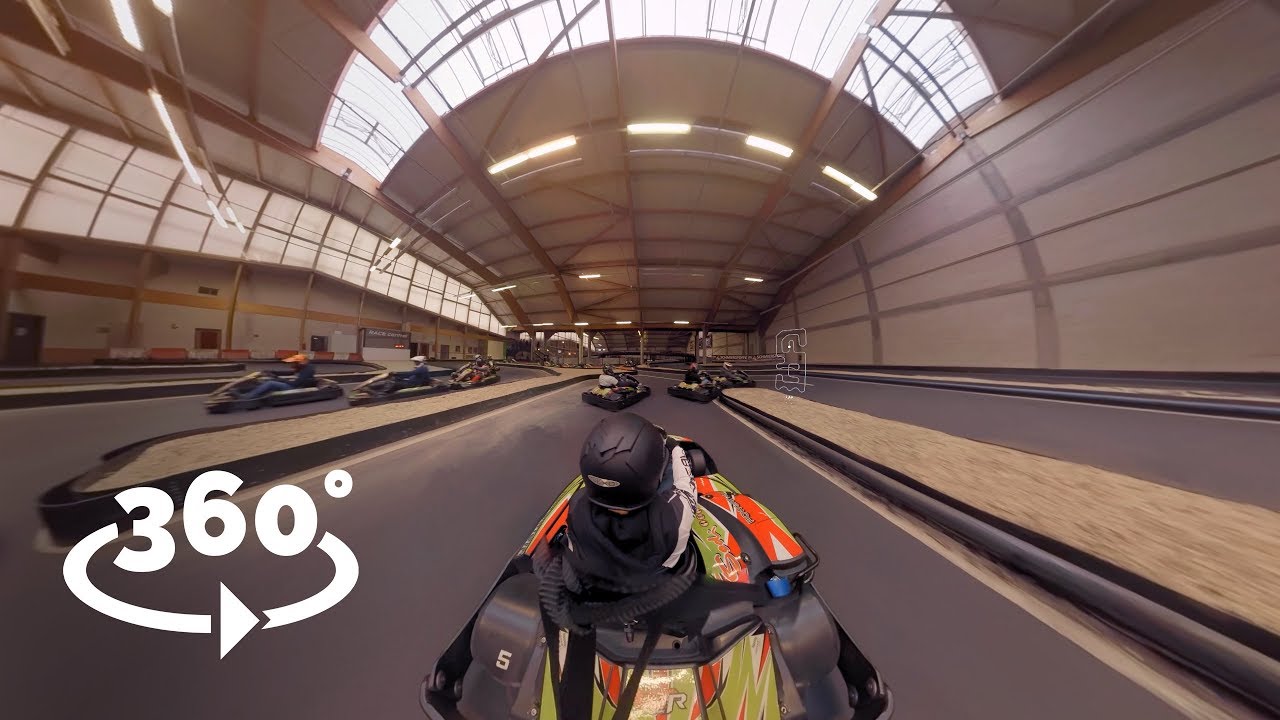 Go-Kart Racing 360° Video Experience - YouTube