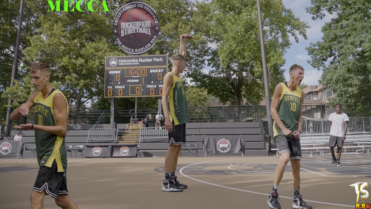 Mecca of Streetball "RUCKER PARK" Full court 5v5 Basketball journey ...
