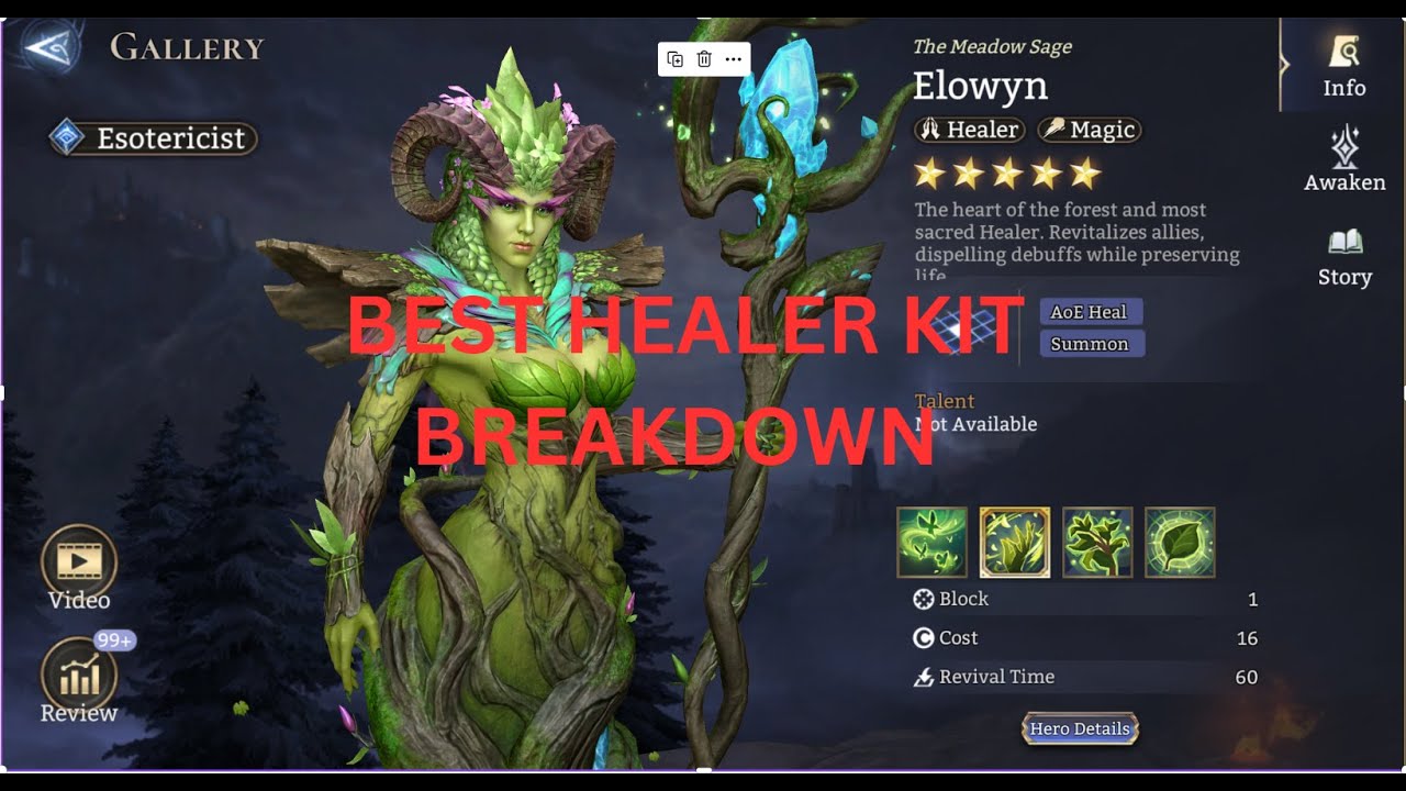 Elowyn the best healer in the game and why you NEED to pull - YouTube