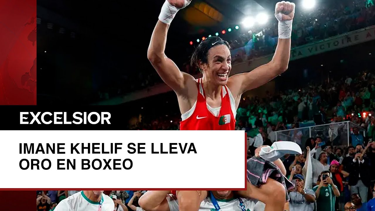 ¡Imane Khelif se impone a la polémica! Oro en el box femenil - YouTube