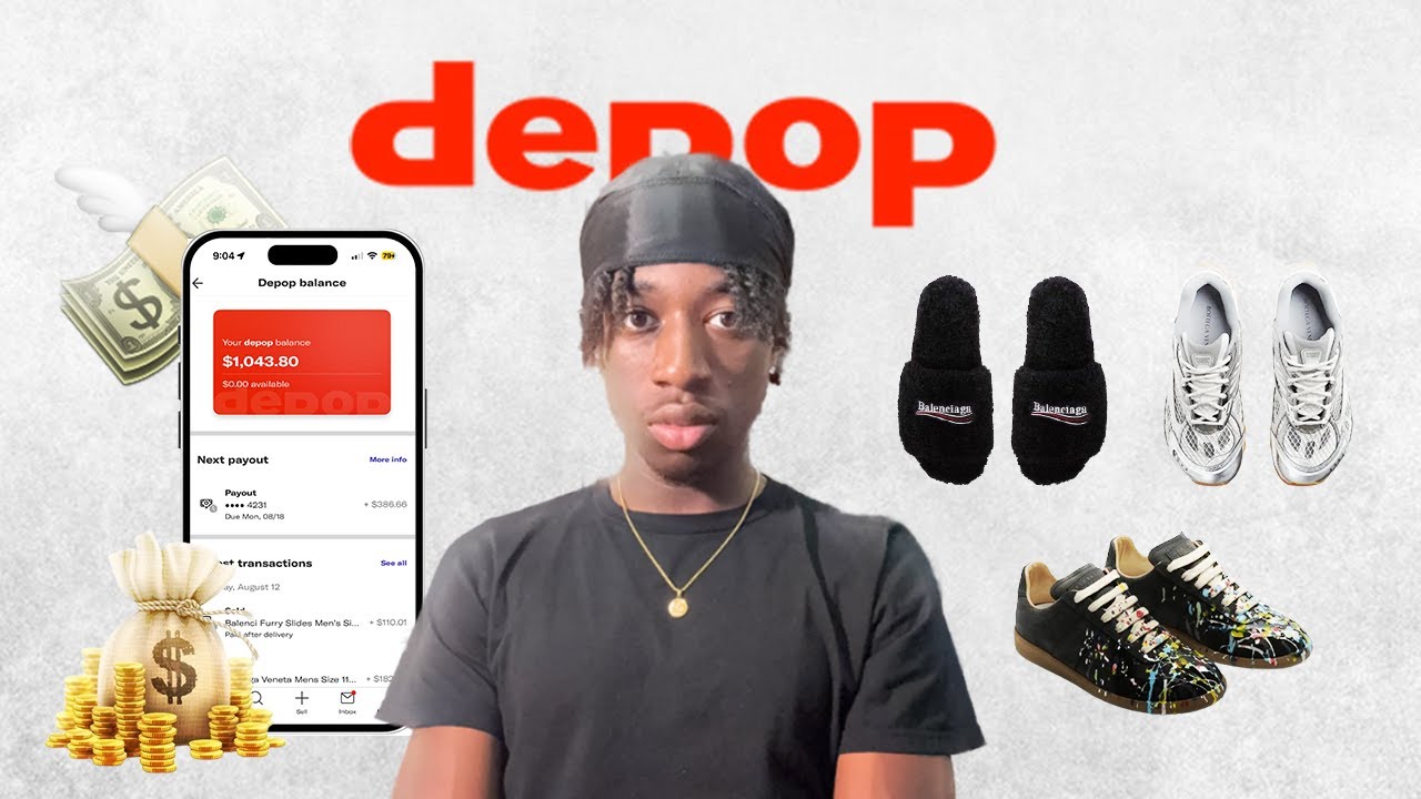 Day In The Life of a Depop Reseller Making $1,000+ a Week - YouTube