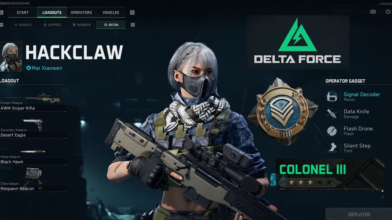 DELTA FORCE l COLONEL III Rank โซโล่แบบเหงาๆ - YouTube