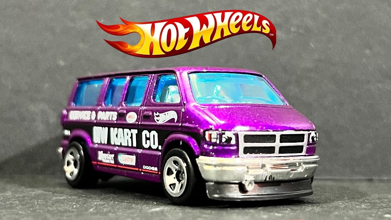 Hot Wheels 2022 C Case Dodge Van Dajiban - YouTube