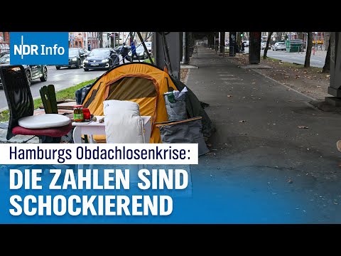 Soziale Krise in Städten: Die wachsende Zahl der Obdachlosen | NDR Info
