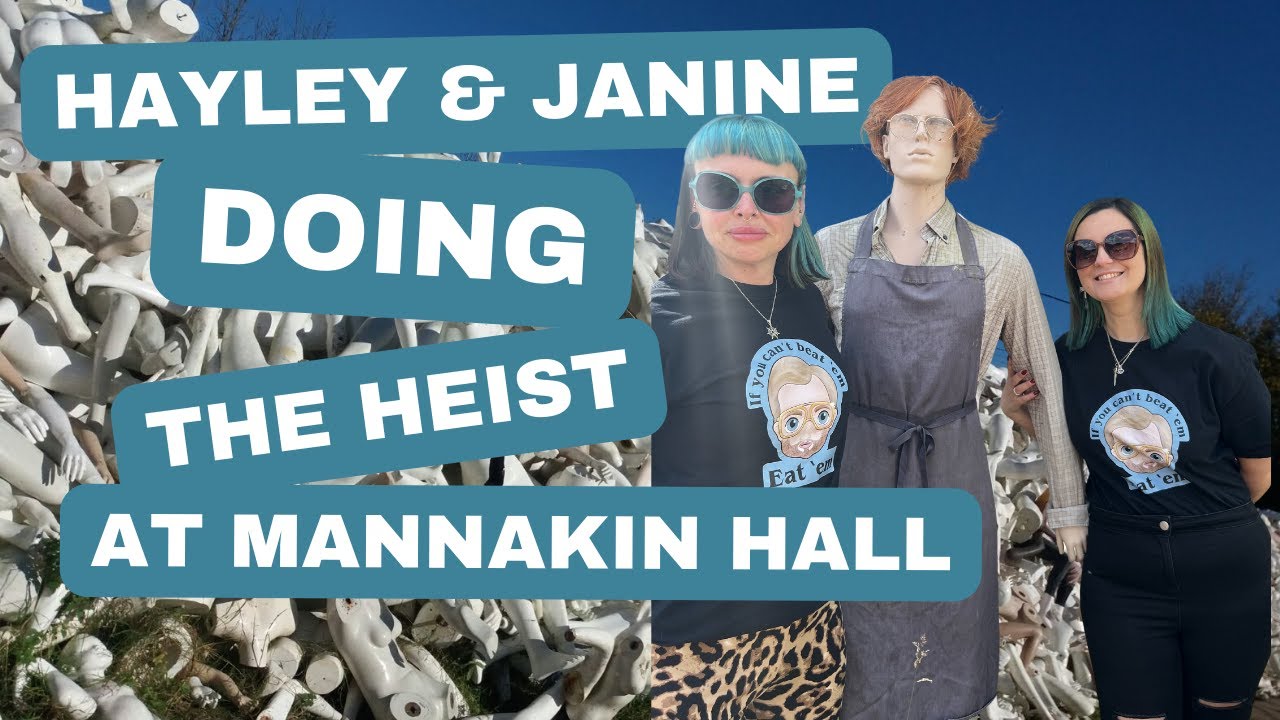 Hayley & Janine Doing The Heist At Mannakin Hall - YouTube