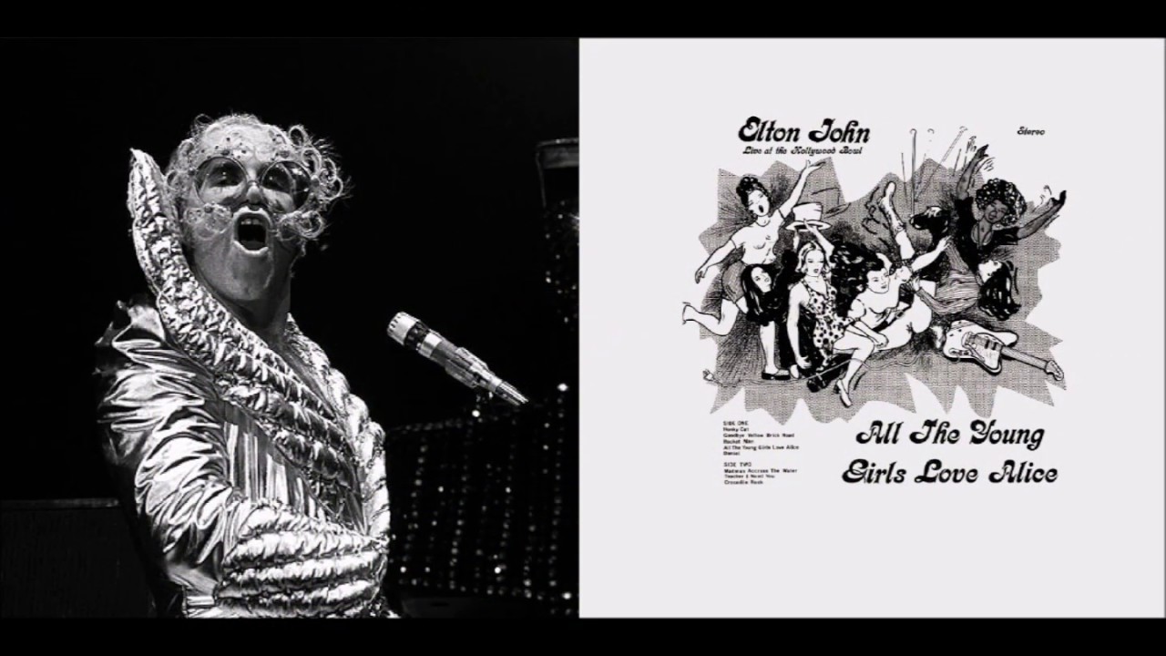 Elton John - All the Girls Love Alice (Vinyl LP Rip) - YouTube