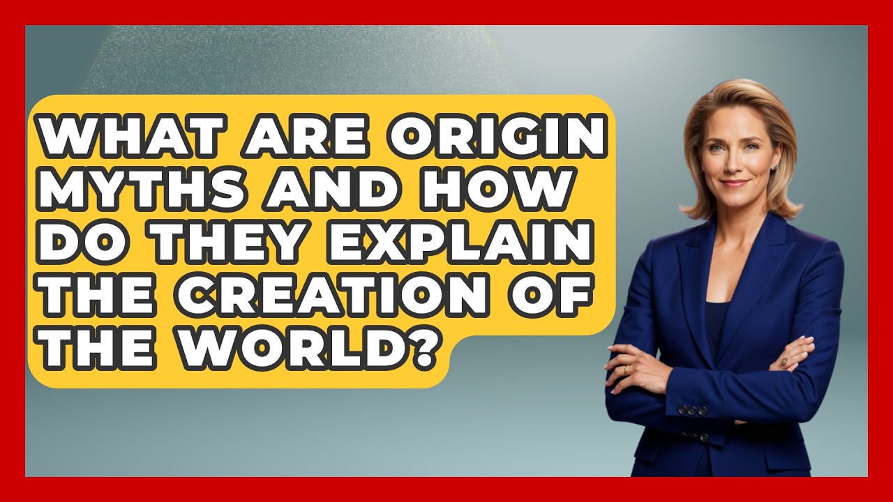 What Are Origin Myths and How Do They Explain the Creation of the World ...