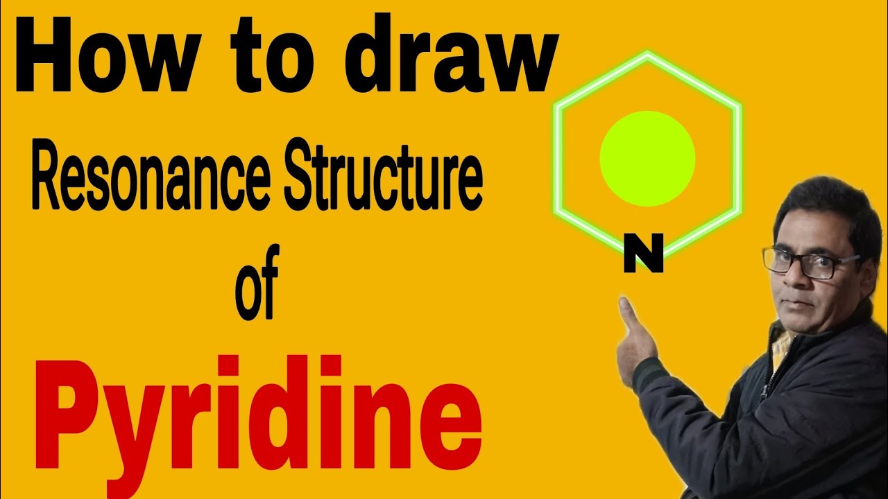 How to draw Resonance Structure of Pyridine #6 | NEET/ IIT-JEE - YouTube
