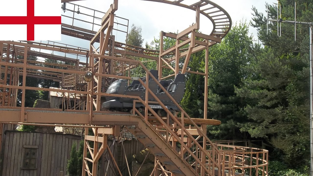 Rattlesnake | Chessington World Of Adventures (Off-ride) - YouTube